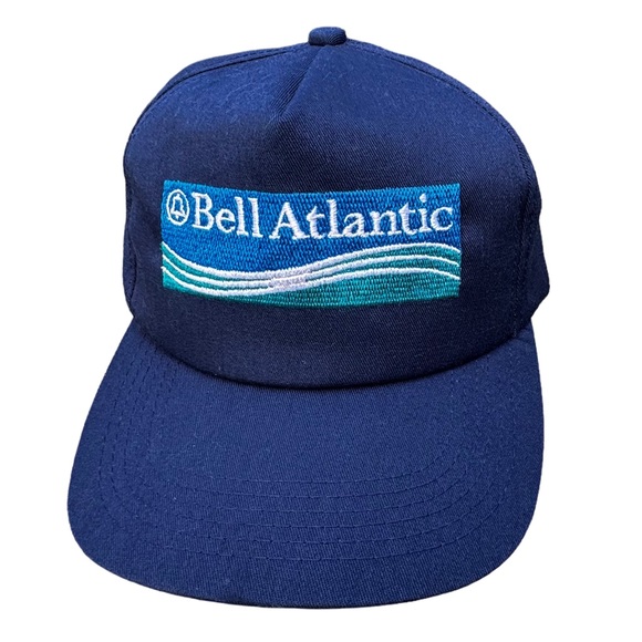 Accessories | Vintage Bell Atlantic Snap Back Blue Hat New Without Tags ...